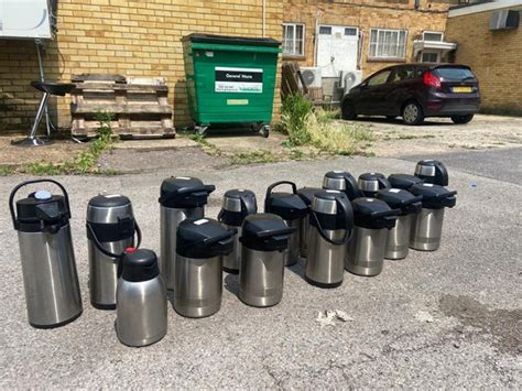 Secondhand Catering Equipment Coffee And Tea Dispensers And Flasks 20x Coffee Flasks Berkshire