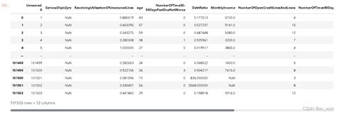 Kaggle数据科学竞赛 数据分析流程笔记（以give Me Some Credit为例）（未完待续~）kaggle竞赛的 Give Me