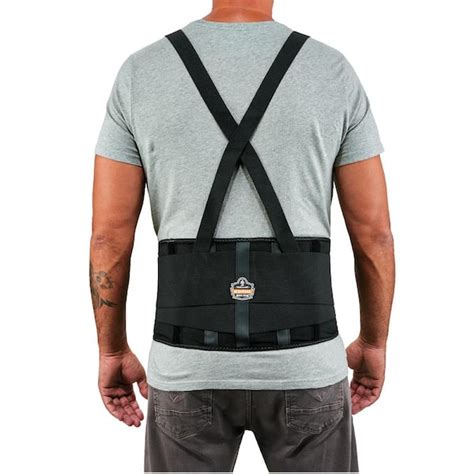 Ergodyne Proflex 100 Economy Spandex Back Support Brace Large 100