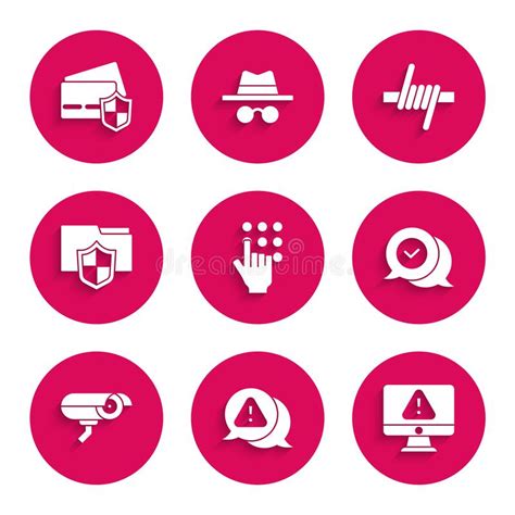 Set Password Protection Exclamation Mark In Triangle Monitor With