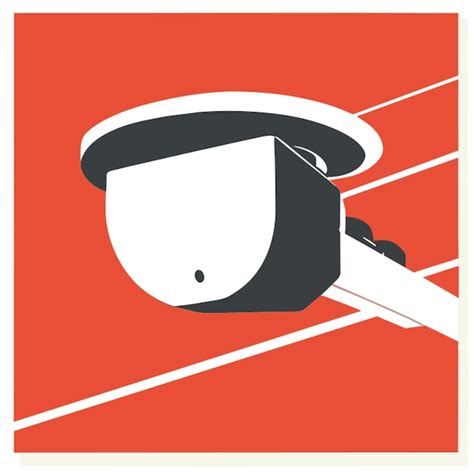 Premium Vector Wide Area Surveillance Vector Illustration Flat 2