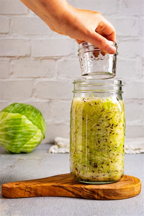 How To Make Sauerkraut In A Mason Jar Robust Recipes