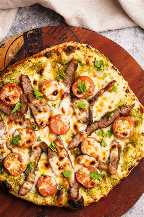Lamb Pesto Pizza Caroha