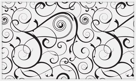 Seamless Swirly Pattern By Yummydelicious On Deviantart