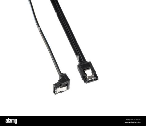 Sata Cable With Connectors For Connecting A Hard Drive To The