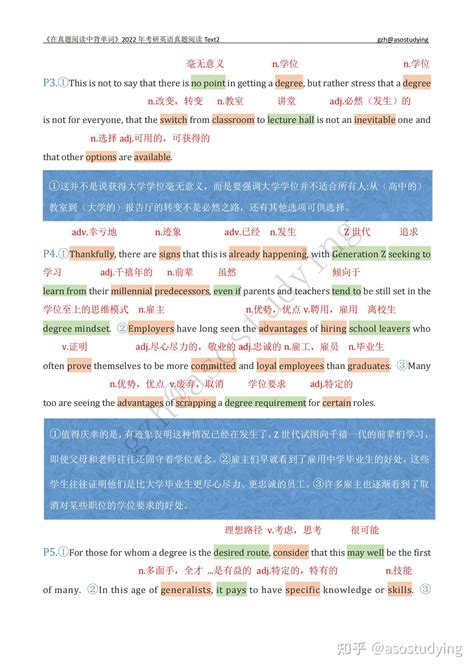 在真题中背会考研5500单词 2022 Text 2英语一 知乎