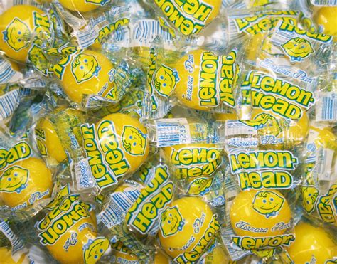 Lemonhead Hard Candy 3 75 Pound Bulk Candy Bag