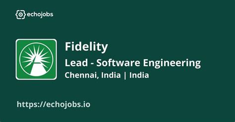 Fidelity Is Hiring Lead Software Engineering Chennai India India Kafka Kubernetes Java Api