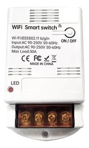 Wifi Smart Switch 30a Relay Module Smart Switch Controllers Mercadolibre