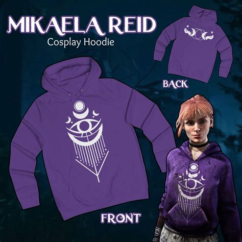 Dead By Daylight Mikaela Reid Cosplay Hoodie Dbd Cosy Break Lazy