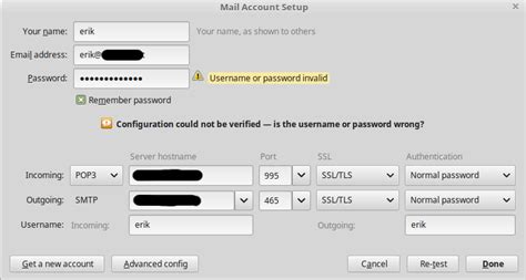 Email Credentials Are Incorrect When Logging In To Postfix Mail Server Server Fault