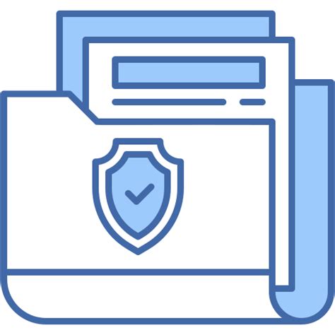 Data Privacy Document Personal Information Storage Safety Icon