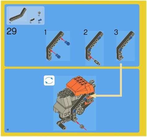 LEGO Instructions For Set 7291 Street Rebel Creator 3 In 1