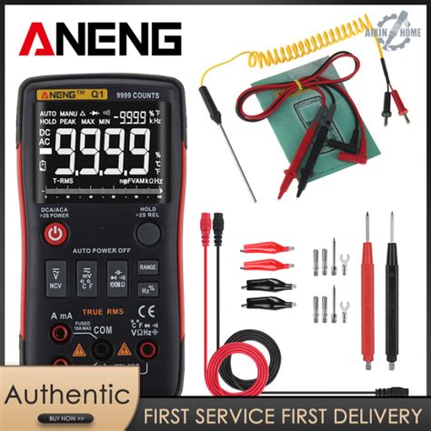 ANENG 9999 Counts True RMS Multifunctional Digital Multimeter Voltmeter