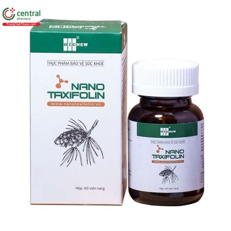 Nano Taxifolin - tăng sức đề kháng của cơ thể, hạn chế quá trình oxy hóa