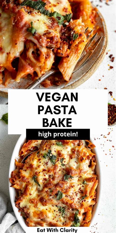Vegan Pasta Bake Eat With Clarity