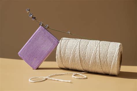 Handmade Aromatic Spa Lavender Soap Natural Additives And Extracts