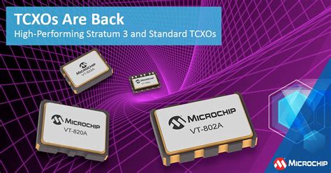 Microchip Technology Inc On Linkedin Tcxo Crystaloscillator Oscillator