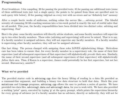 Binary Search Tree Query Implementation In C Sample Solution