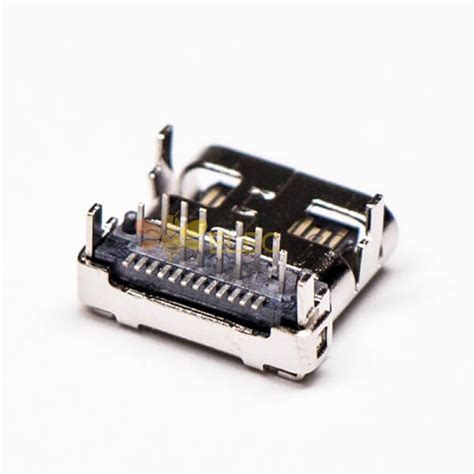 Usb Port Female Right Angled Dip And Smt Normal Packing
