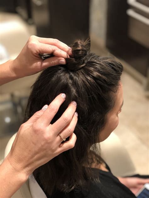 Step 4 Create The Topknot Bun Bob Haircut How To Braided Topknot