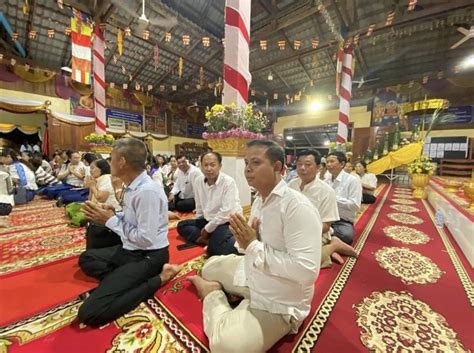 លោក ជា ច័ន្ទកញ្ញា អភិបាល នៃគណៈអភិបាលស្រុក និងជាម្ចាស់ផ្ដើមបុណ្យអង្គកឋិនទានសាមគ្គី