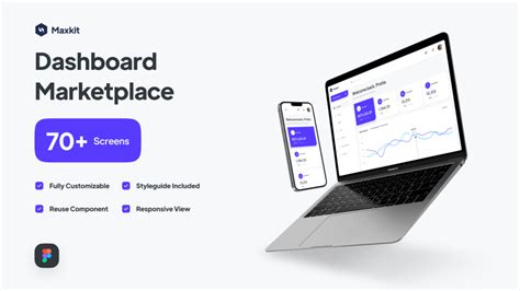 Maxkit Marketplace Dashboard UI Kit