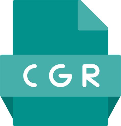 Cgr File Format Icon 15830406 Vector Art At Vecteezy