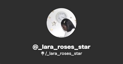 Lara Roses Star Linktree