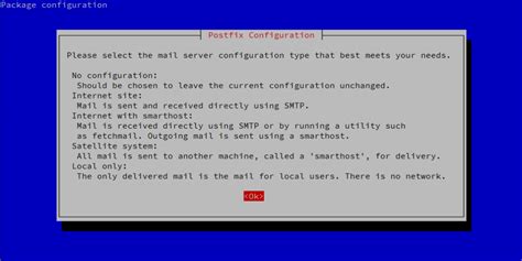 Debian Postfix