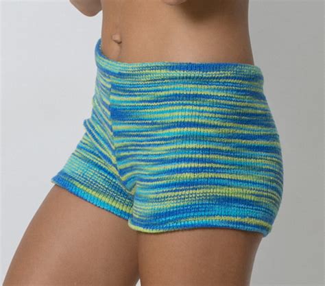 Women S Babe Short Knitting Pattern PDF Pattern Sizes XS To XL Loungewear Lounge Shorts