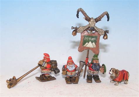 Unit Of Alpine Dwarfs Old School Miniatures