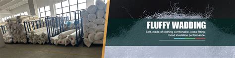Quality Textile Wadding And Fluffy Wadding Factory From China