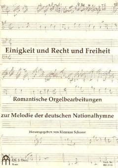 Einigkeit und Recht und Freiheit Noten für Orgel