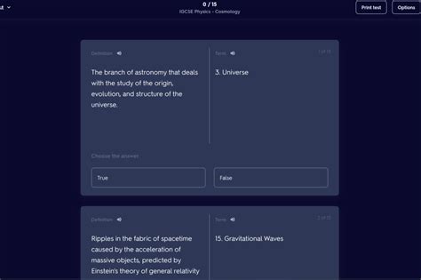 Igcse Physics Revision Quizlet Flashcard Links Practical Science