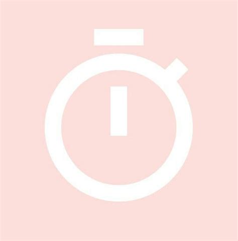 Timer Light Pink App Icon