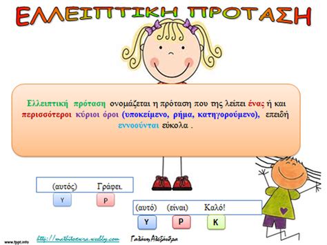 ΤΑ ΚΑΛΥΤΕΡΑ ΠΑΙΔΙΑ ΓΛΩΣΣΑ Δ ΕΛΛΕΙΠΤΙΚΗ ΠΡΟΤΑΣΗ