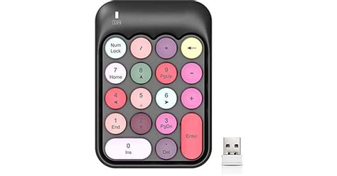 wireless numeric keypad 18 keys with 2 4g mini price