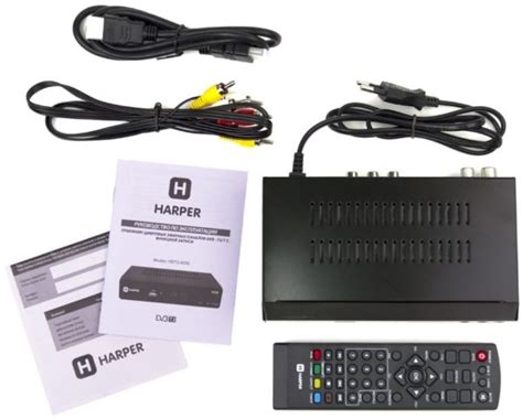 ТВ тюнер HARPER HDT2-5050. Цена 669 ₽. Доставка по России