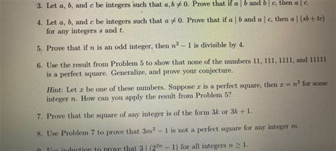 Solved Let A B And C Be Integers Such That A B Prove Chegg