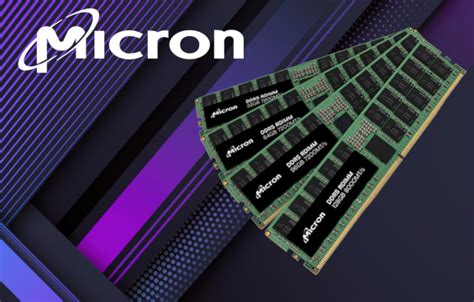 Micron Speeds Up Servers With Up To 128 Gb Ddr5 Rdimm Running At 8000
