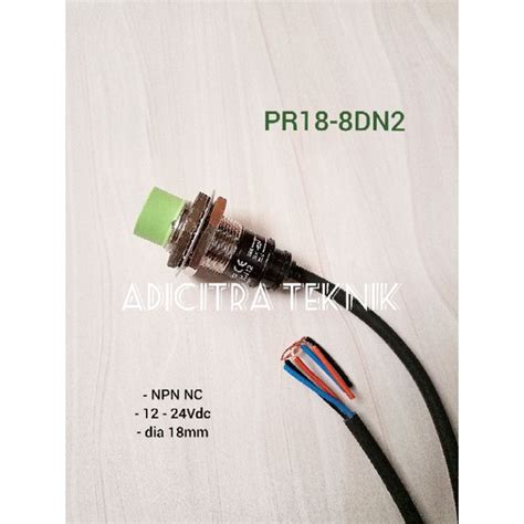 Jual Inductive Proximity Sensor Pr18 8dn2 Shopee Indonesia