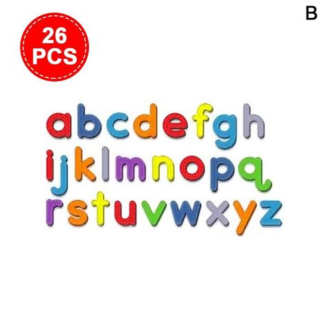 Magnetic Alphabet Abc Letters 26 Uppercase Lowerca Vicedeal