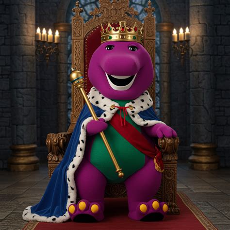 King Barney By Kingleonlionheart On Deviantart