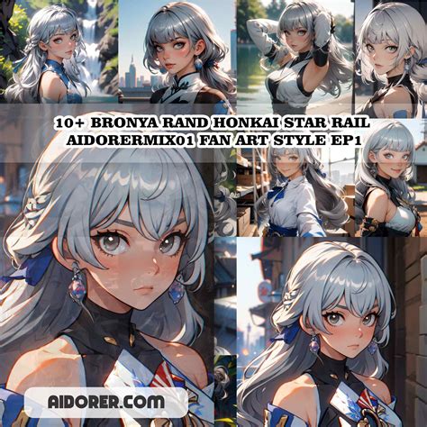 10 Bronya Rand Honkai Star Rail Aidorermix01 Fan Art Style Ep1
