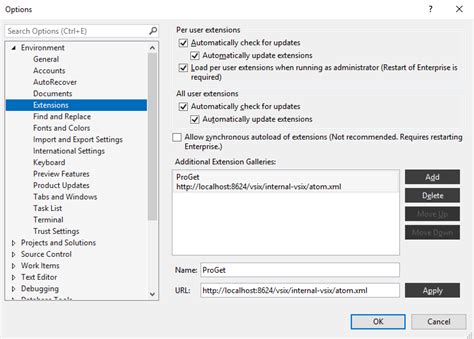 Howto Create A Private Extension Gallery For Visual Studio And Visual