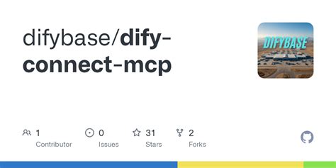 Dify Connect Mcp README Md At Master Difybase Dify Connect Mcp GitHub