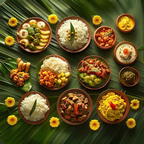 Onam Sadhya Specials And Traditional Celebrations Premium Ai