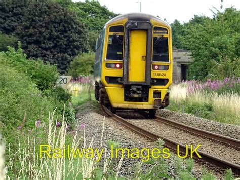 Railway Photo Class 158 Dmu Heading For Shrewsbury C2016 £200