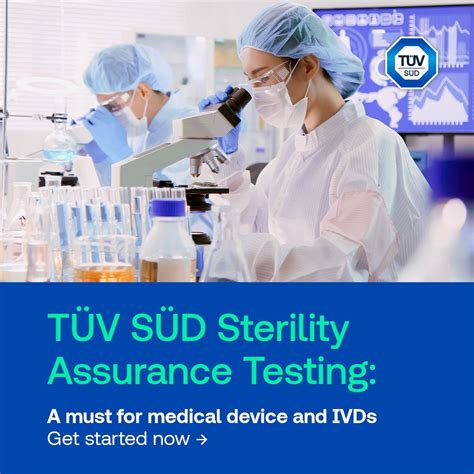 TÜv SÜd Offers Sterility Assurance Tests For Medical Devices Manuela